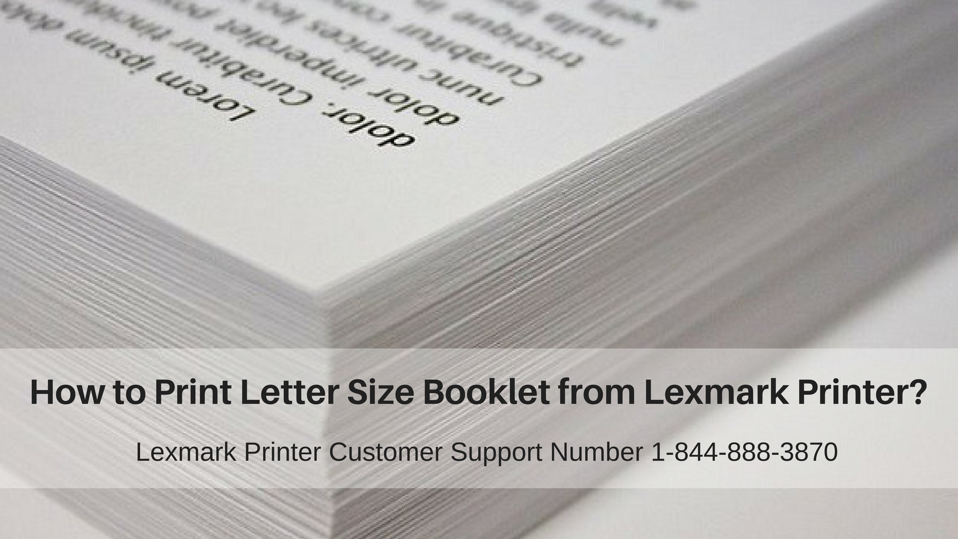 How To Print Letter Size Booklet From Lexmark Printer 